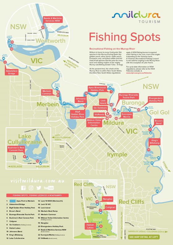 Visit Mildura - Maps
